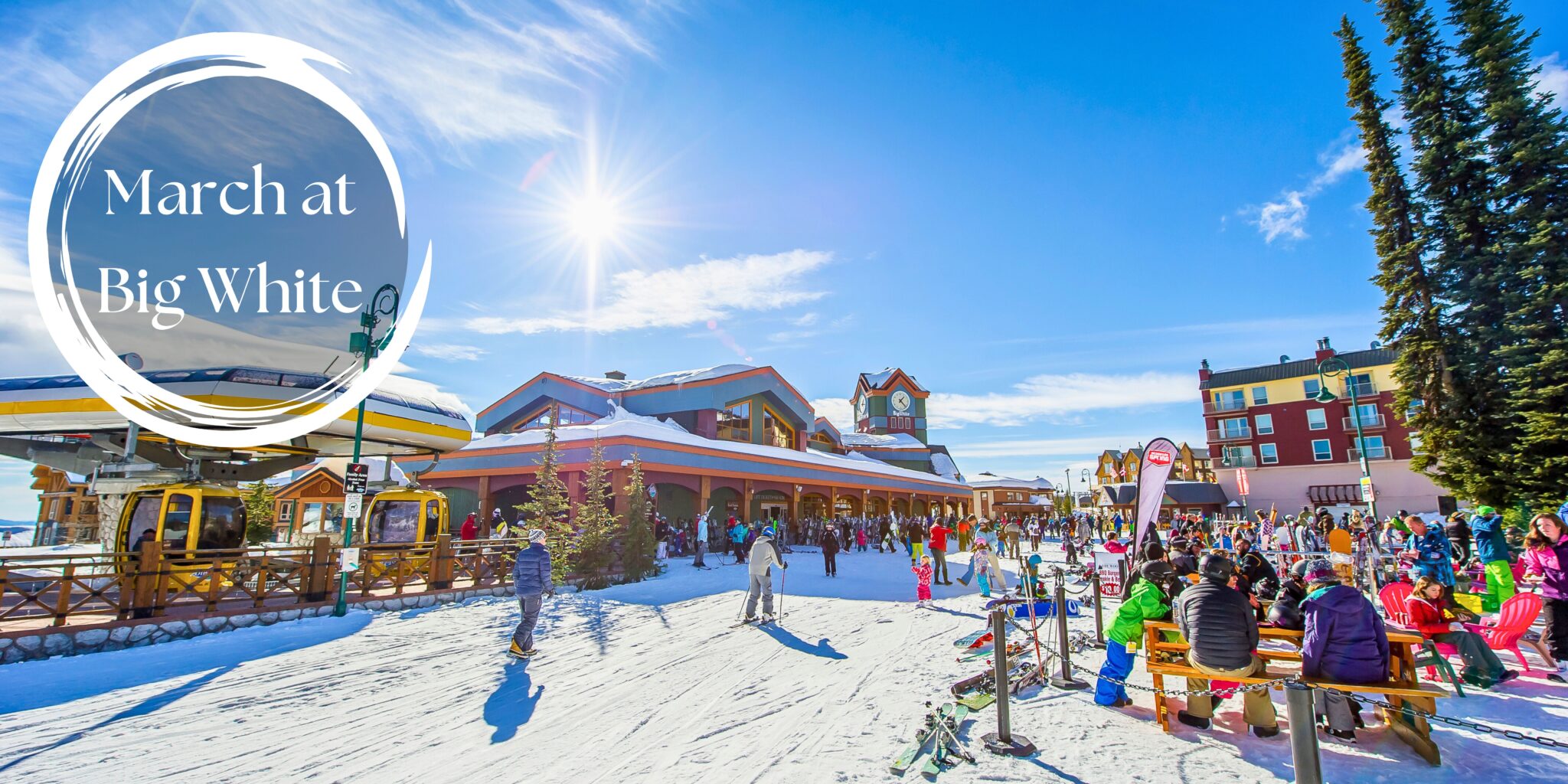 Big White in March | Sunshine, Deep Snow & Spring Skiing with LMVR
